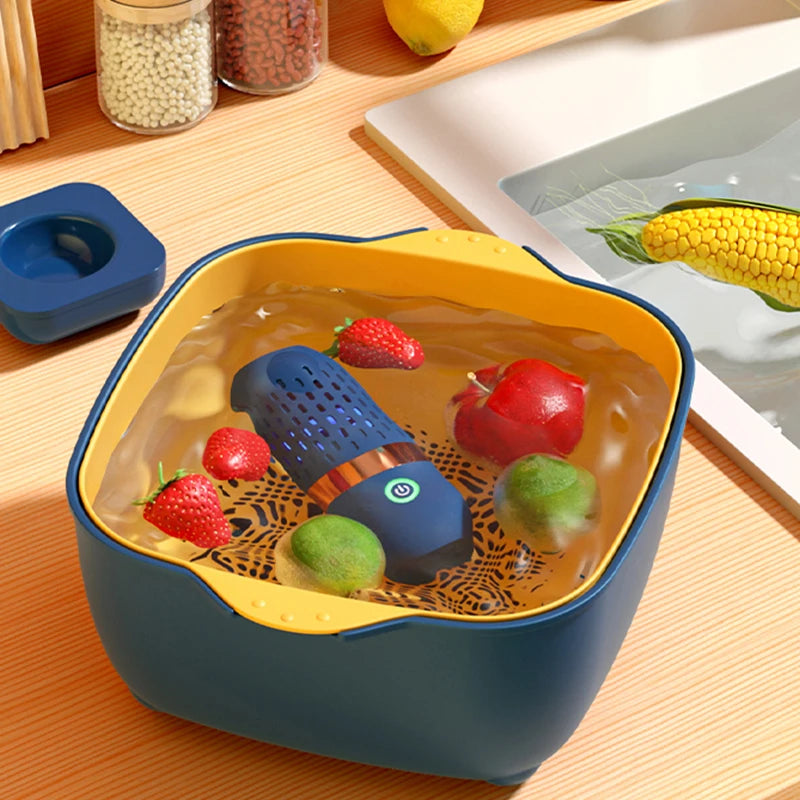 Vegetable and fruit cleaner store